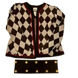 Leslie Fay | Sweaters | Vintage Leslie Fay Women Argyle Cardigan ...